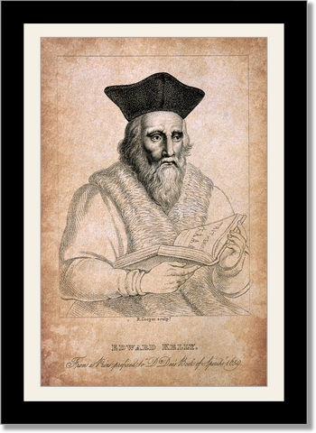 Edward Kelley Portrait Poster – Dark Art Mart